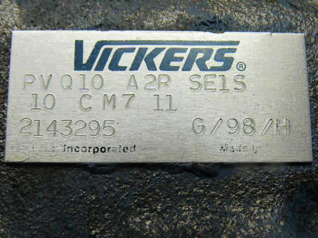 Vickers PV010 A2R SE1S 10 CM7 11 Hydraulic Pump Q Series Piston Pump ...