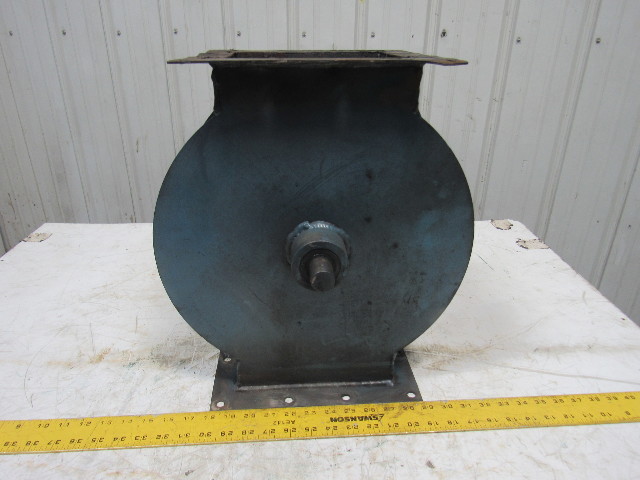 12" 4 Vane Rotary Airlock Bulk Material Conveyor Replaceable Seals 1 ...