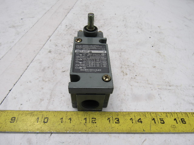 Allen Bradley 802T-ATP 300V 60A Limit Switch W/ 40146-747-63 Operator ...