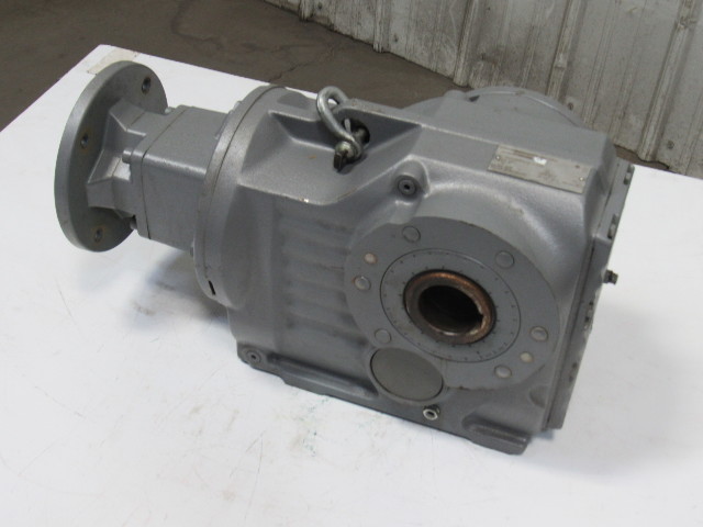 Sew KAZ87AM213/215 24.92 Ratio 1400RPM 56RPM 2-3/8" Output Thru Shaft ...