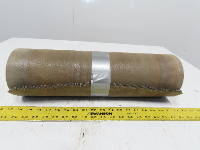 19-1/4" W PVC Back Longitudinal Ribbed Conveyor Belt 12'3" | Bullseye ...