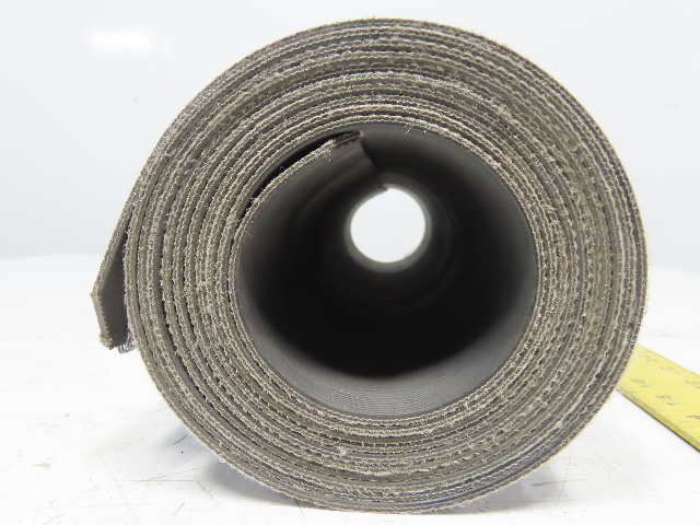 19-1/4" W PVC Back Longitudinal Ribbed Conveyor Belt 12'3" | Bullseye ...