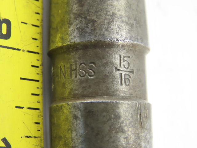 Nachi Forge 15/16" MT3 Taper 2 Flute Spiral 135° Angle Long Drill Bit ...