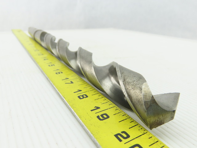 Nachi Forge 15/16" MT3 Taper 2 Flute Spiral 135° Angle Long Drill Bit ...