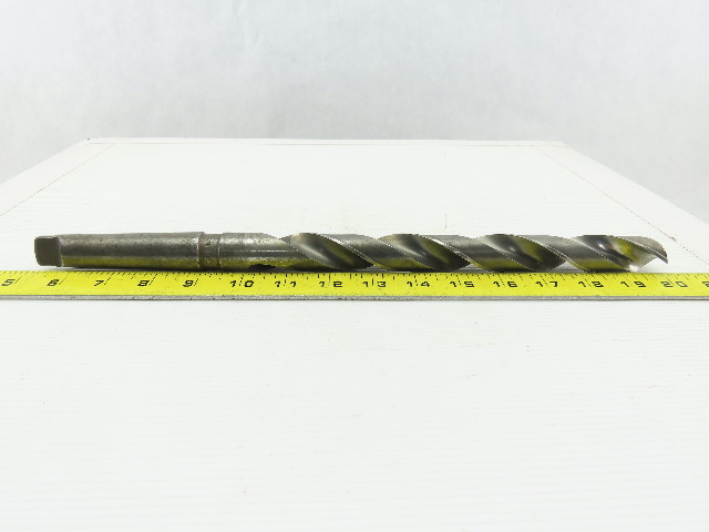 Nachi Forge 15/16" MT3 Taper 2 Flute Spiral 135° Angle Long Drill Bit ...