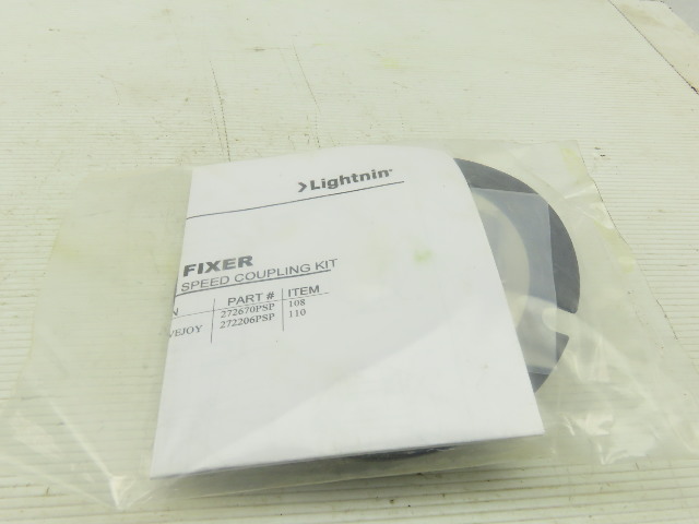 SPX 872283PSP Mixer Fixer Lightnin Agitator High Speed Coupling Kit ...