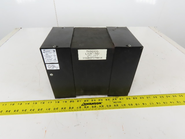 Hammond ES6P Type E 240/480V Primary 120/240V Secondary 3000va ...