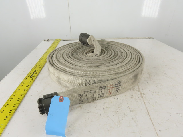 National Fire Hose PT10-03 1-1/2" NFPA Rated Fire Hose 400PSI Test 75 ...