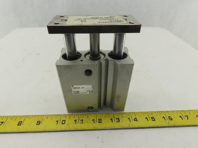 SMC MGQL25-50 Compact Guide Cylinder 25mm Bore 50mm Stroke | Bullseye Industrial Sales