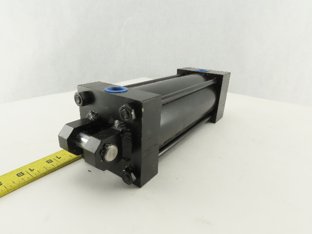 Yates U3P9 Pneumatic Air Cylinder 2-1/2" Bore 5" Stroke Double Acting ...