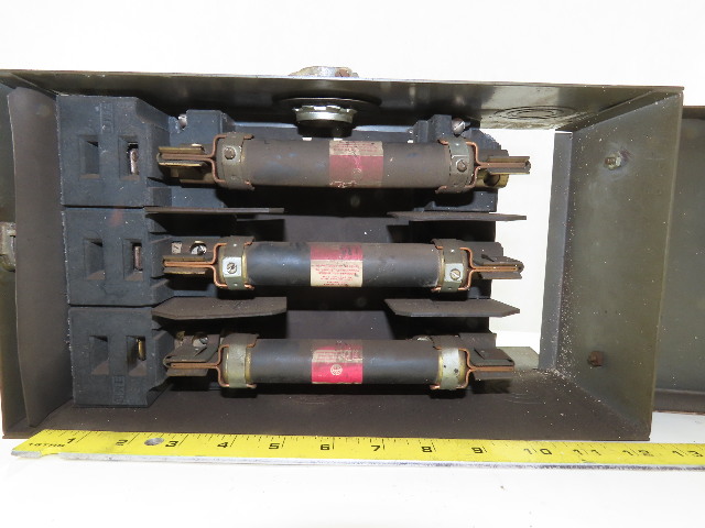 Bulldog BP3537 25 To 30Hp 100A 480/600VAC 3 Pole Fused Bus Tap ...