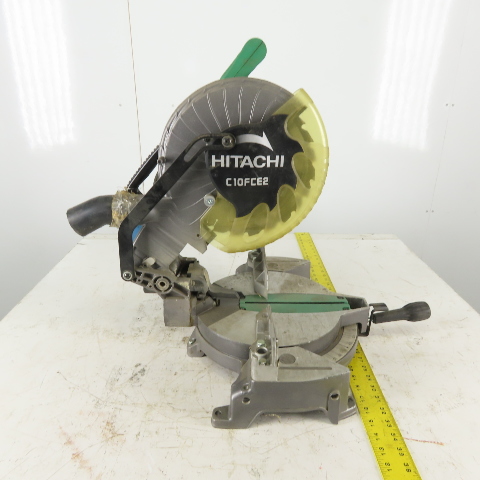 Hitachi C10FCE2 10" Compound Miter Saw 120V 1Ph | Bullseye Industrial Sales