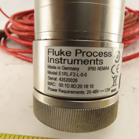 Fluke E1RL-F2-L-0-0 Endurance Series 20-48VDC Infrared Pyrometer 3272 ...
