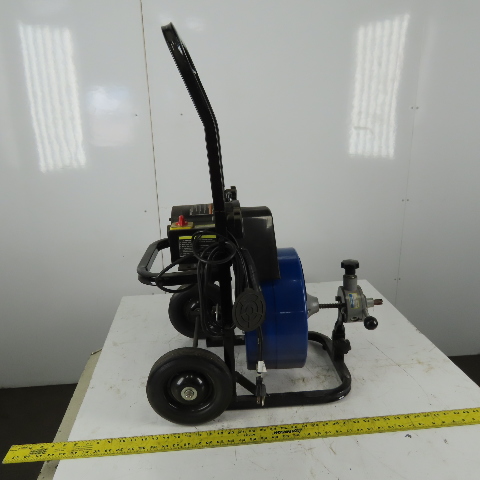 PACIFIC HYDROSTAR 68284 Drain Monster 50 Ft. Power-Feed Drain Cleaner ...