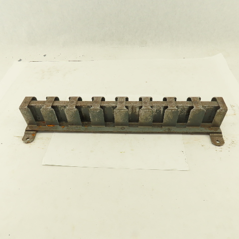 Sunnen 16 Spot Mandrel Storage Holder Rack Steel 16-1/2" x 5 ...