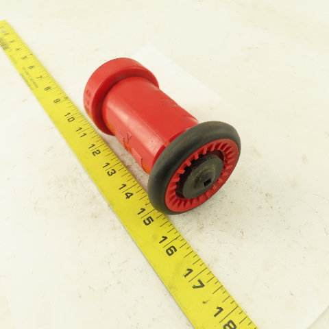 Fire Hose Nozzle UFS Model 1575 - Red Polycarbonate Portable Spray ...