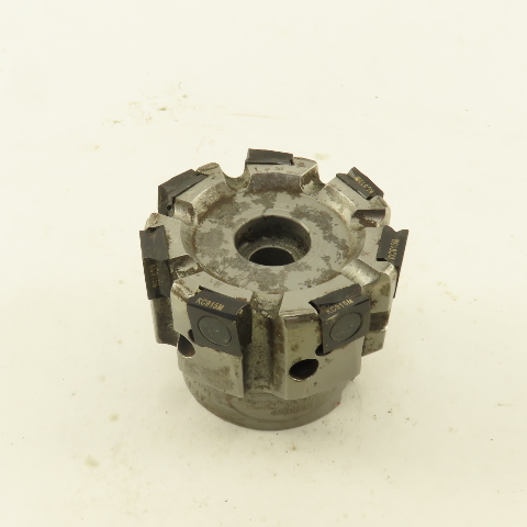 Adaptive Technologies 2-21/64" Dia. 7 Flute Indexing Insert Shell Mill ...