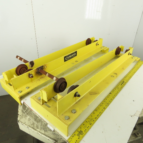 O Cignys 50386 1/2 Ton Steel Bridge Crane Kit End Trucks Set Of 2 ...