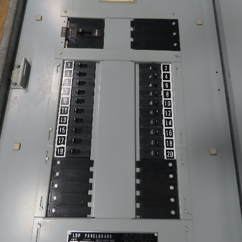 FPE LDP Panel Board Breaker Box W/100a Main & Breakers 277/480V 3 Phase ...