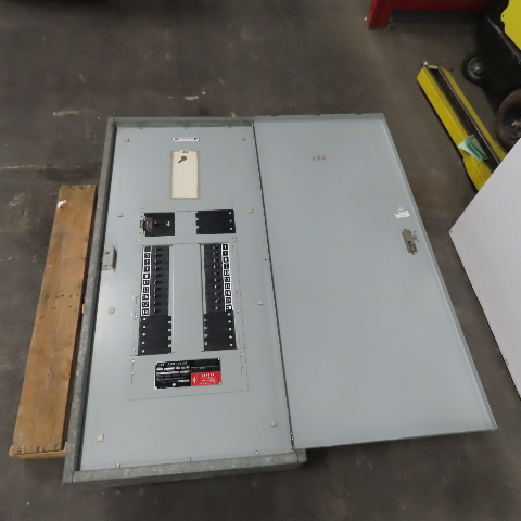 FPE LDP Panel Board Breaker Box W/100a Main & Breakers 277/480V 3 Phase ...