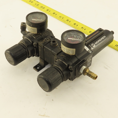 Norgren B72G-2AK-AE-1-RMG 1/4" Filter 2 Stage Air Pressure Regulator 0 ...