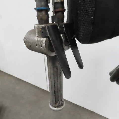 CM Shopair 600LB Pneumatic Air Chain Hoist 10' Lift 16FPM 6' Pendant ...