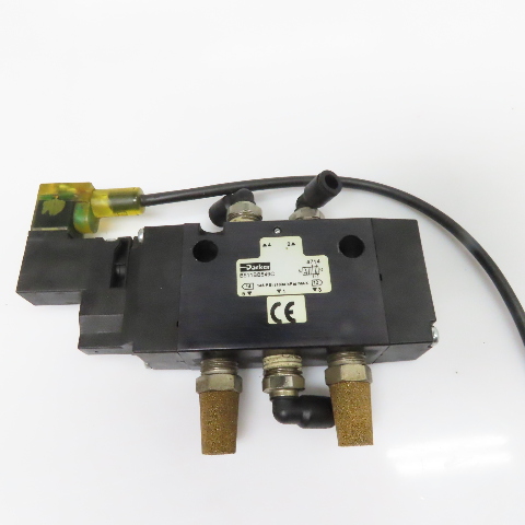 Parker B511BB549C 5/2 Position Pneumatic Solenoid Valve 24VDC Coil 1/4