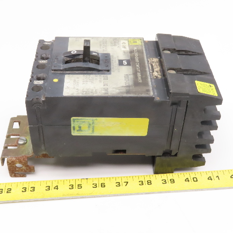 Square D FA34040 40A Molded Case Circuit Breaker 480V 250VDC 3 Pole ...