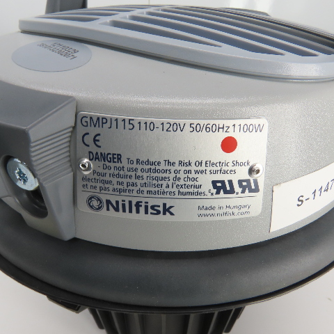 Nilfisk 12110329 GMPJ115 Vacuum Motor Head 110/120V 50/60Hz 1100W ...