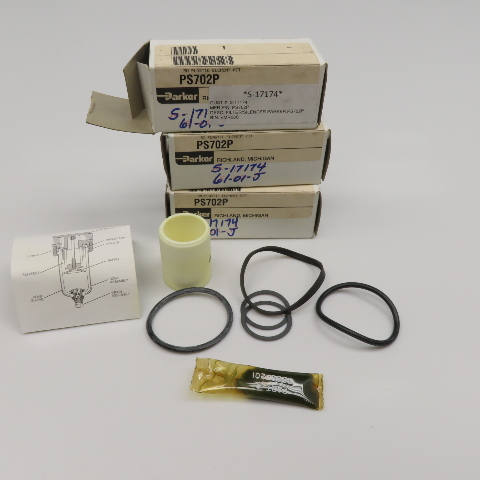 Parker PS702P Pneumatic Plastic Filter Element 5 Micron Lot Of 3 ...