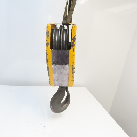 Kone Cranes 10 Ton Snatch Block Double Wire Rope Sheave Rig Rigging W ...