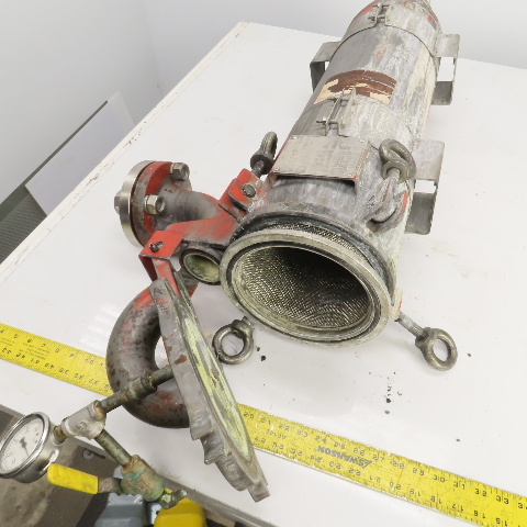 GAF Filter RB1-AL Type W Filter/Strainer Vessel 7" x 29" 2" NPT In/Out ...