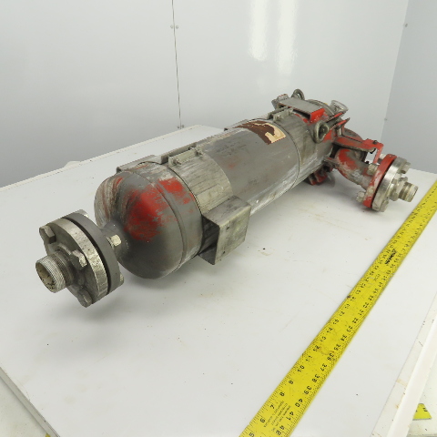 GAF Filter RB1-AL Type W Filter/Strainer Vessel 7" x 29" 2" NPT In/Out ...