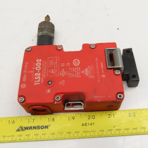 Allen Bradley TLS2-GD2 Safety Guard Door Gate Interlock Switch W/Key ...