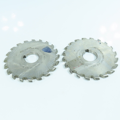 4" x .270" x 1" HSS Side Milling Cutter Convex Radius Resharpened Lot ...