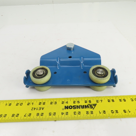 Gorbel 1-3/4" Wide Enclosed Steel Track Trolley 8-3/8" OAL | Bullseye ...
