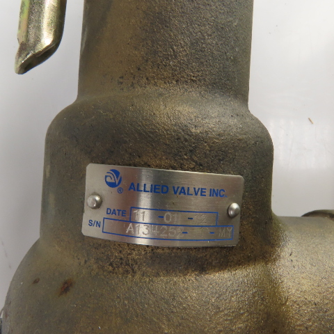 Kunkle 6010JHM01-KM Pneumatic Safety Relief Valve 150PSIG Set 2" NPT ...