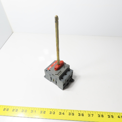 ABB OT63E3 80A 3-Pole Disconnect Switch - 600V Maintained 2-Position ...