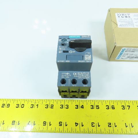 Siemens 3RV2011-1DA10 Motor Protector Circuit Breaker 2.2-3.2A Range ...