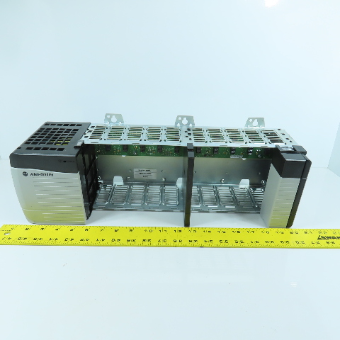 Allen Bradley 1756-A10 ControlLogix 10-Slot Chassis W/ 1756-PA75 Power ...