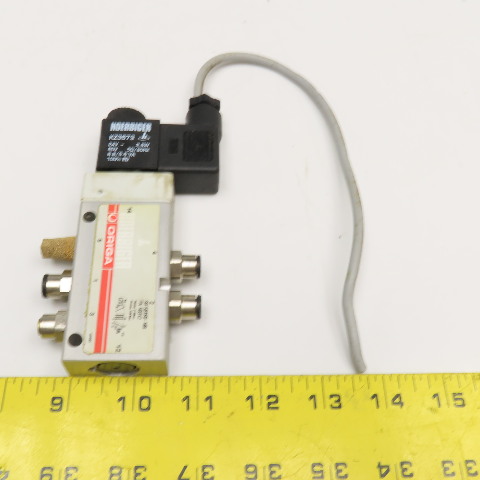 Hoerbiger S9 581RF-1/8 Single Solenoid Pneumatic Valve 24/60V AC Coil 1 ...