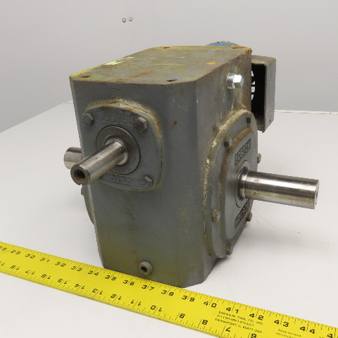 Boston Gear 73220FH 20:1 Ratio Dual Output Gear Reducer 4.74Hp 87.5 RPM ...
