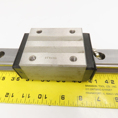 THK 35mm Profile Linear Guide Rail 1400mm OAL With Bearing Blocks ...