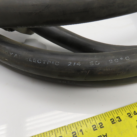 Royal Electric P-122 MSHA 27' 2/4 AWG Portable Power Cord W/Hubbell ...