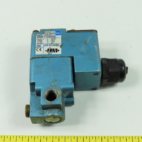 MAC 225B-111AAAA 120V Solenoid Valve 50/60Hz VAC To 150PSI | Bullseye ...