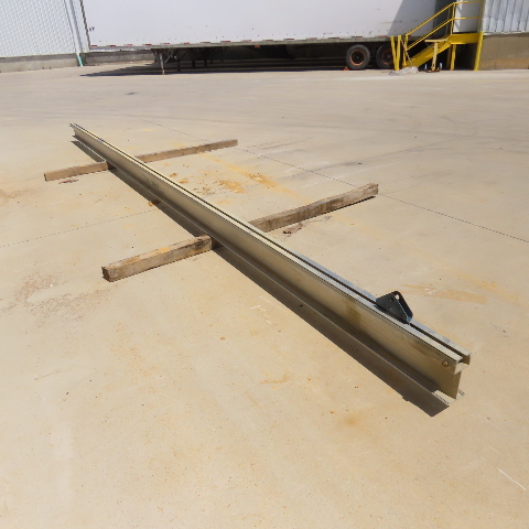 Gorbel Monorail 23' Aluminum Enclosed Runway Beam Track 250 LB Cap. 8 ...