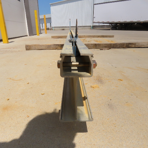 Gorbel Monorail 23' Aluminum Enclosed Runway Beam Track 250 LB Cap. 8 ...