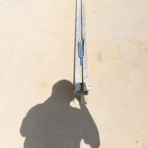 Gorbel Monorail 23' Aluminum Enclosed Runway Beam Track 250 LB Cap. 8 ...