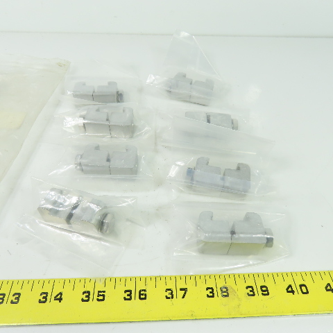 LDS Vacuum ISO63/100-DC Aluminum Double Claw Flange Clamps Lot Of 8 ...