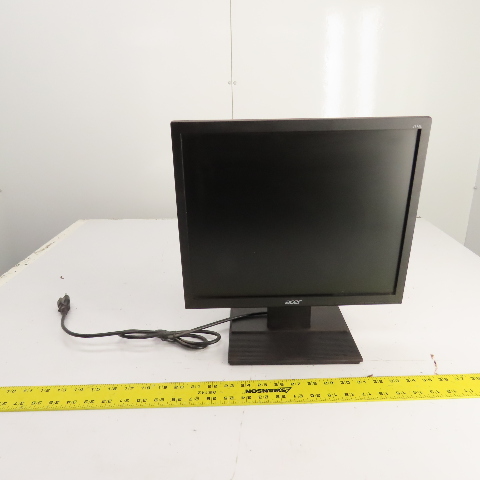 Acer V176L 17" LCD Computer Monitor Screen W/ Power Cord (Tested ...